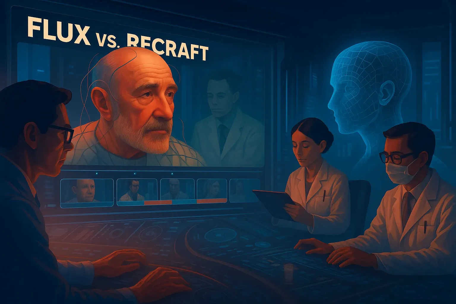 Flux AI vs. Recraft v3: Image Generator Showdown