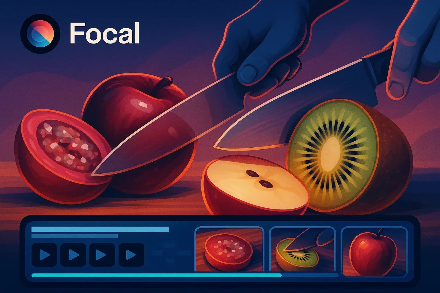 Make AI ASMR Fruit Cutting Videos Easily